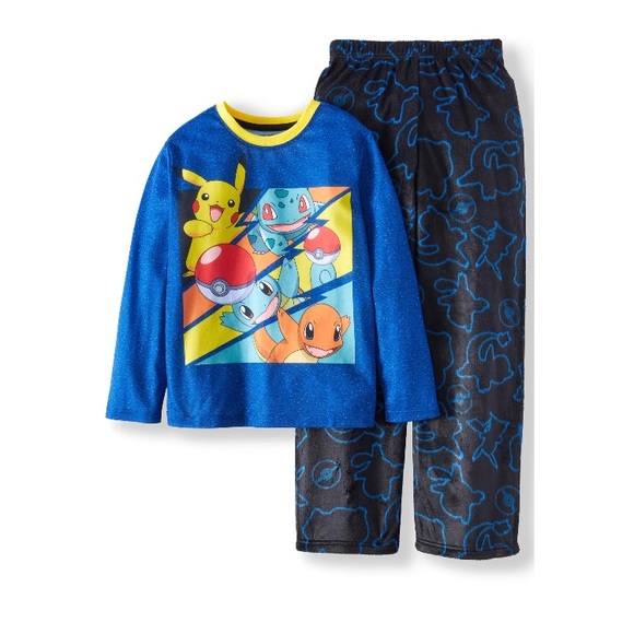 Pokemon | Pajamas | Pokemon Fleece 2 Piece Pajama Sleep Set Sleepwear ...